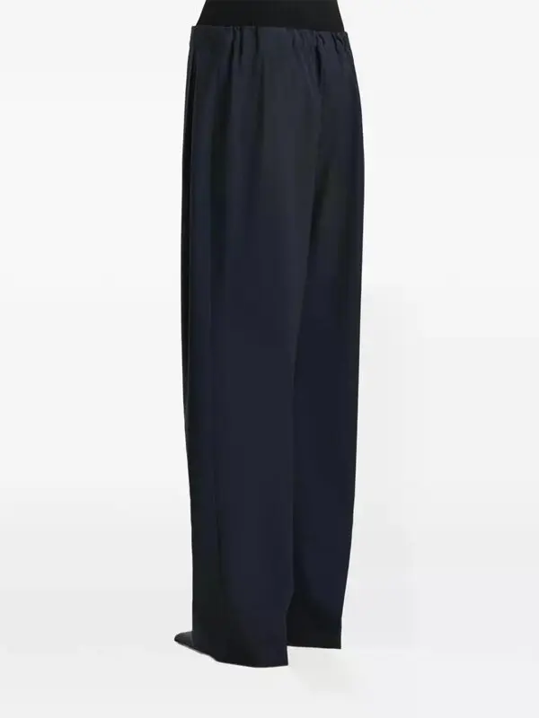 Khaite Rohen Pull-on Pants - Blue