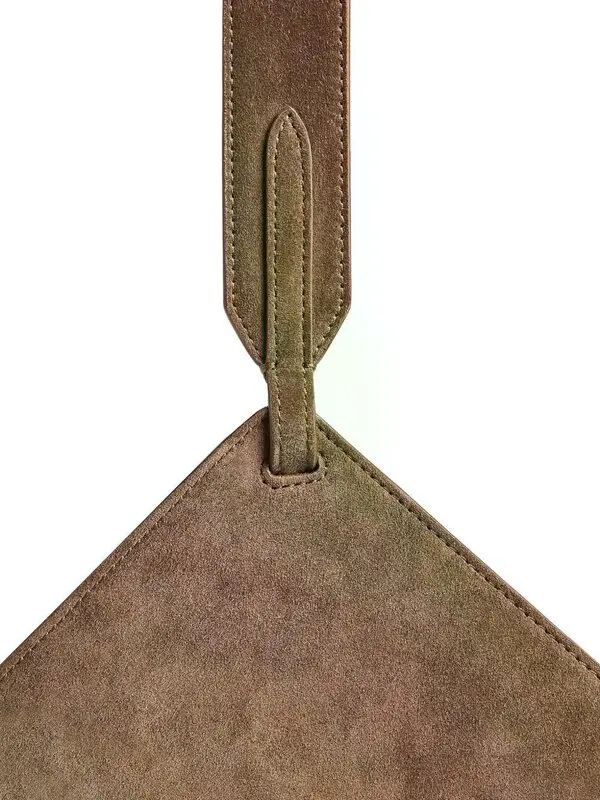 Khaite Mini Lotus Suede Tote Bag - Neutrals
