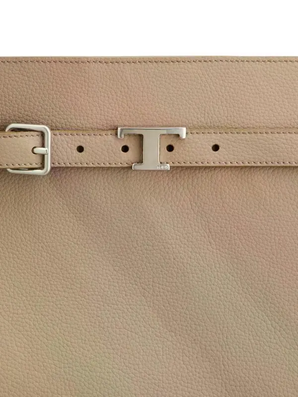 TOD'S Buckle Strap Tote Bag