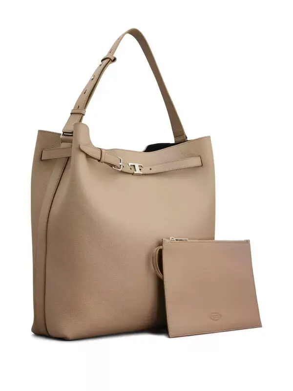 TOD'S Buckle Strap Tote Bag