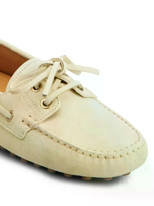 TOD'S Boat Lace-up Loafers - Neutrals