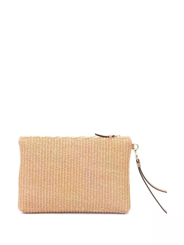 JIMMY CHOO Zipped Flat Pouch - Neutrals