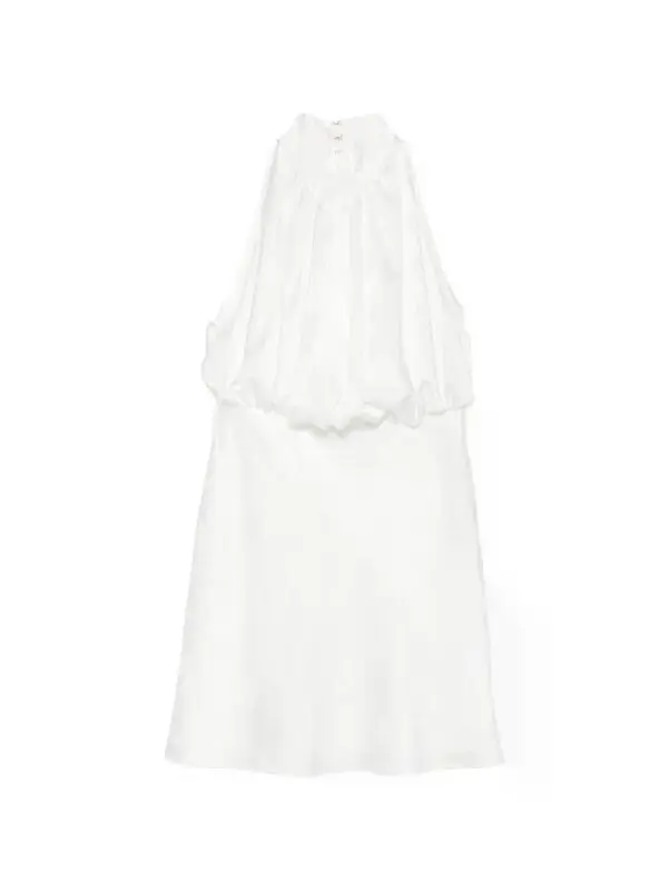ROTATE BY BIRGER CHRISTENSEN Sleeveless Mini Dress - White