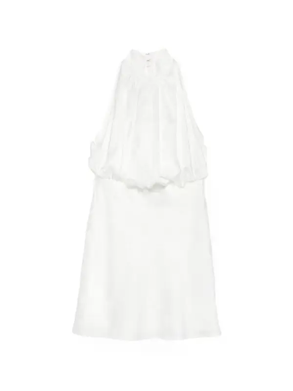 ROTATE BY BIRGER CHRISTENSEN Sleeveless Mini Dress - White