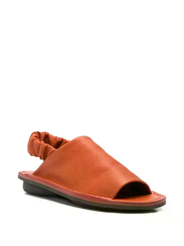 TRIPPEN Nudge Gathered Pumps - Orange