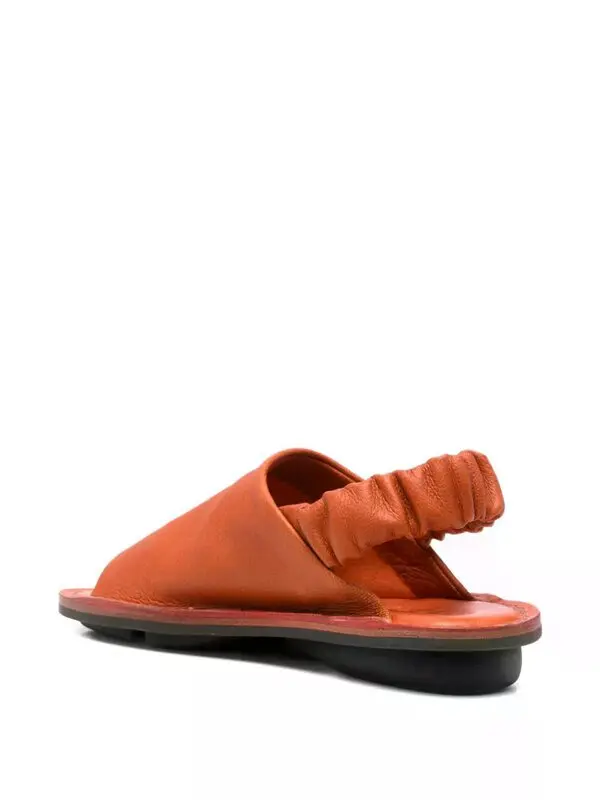 TRIPPEN Nudge Gathered Pumps - Orange