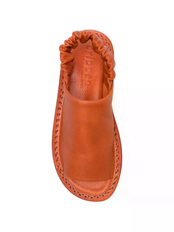 TRIPPEN Nudge Gathered Pumps - Orange