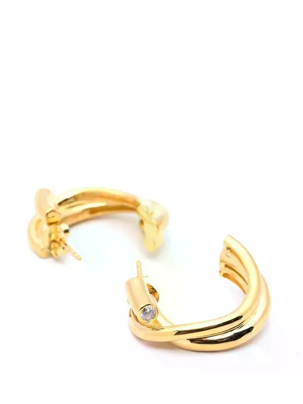 Completedworks Tubular Earrings - Gold