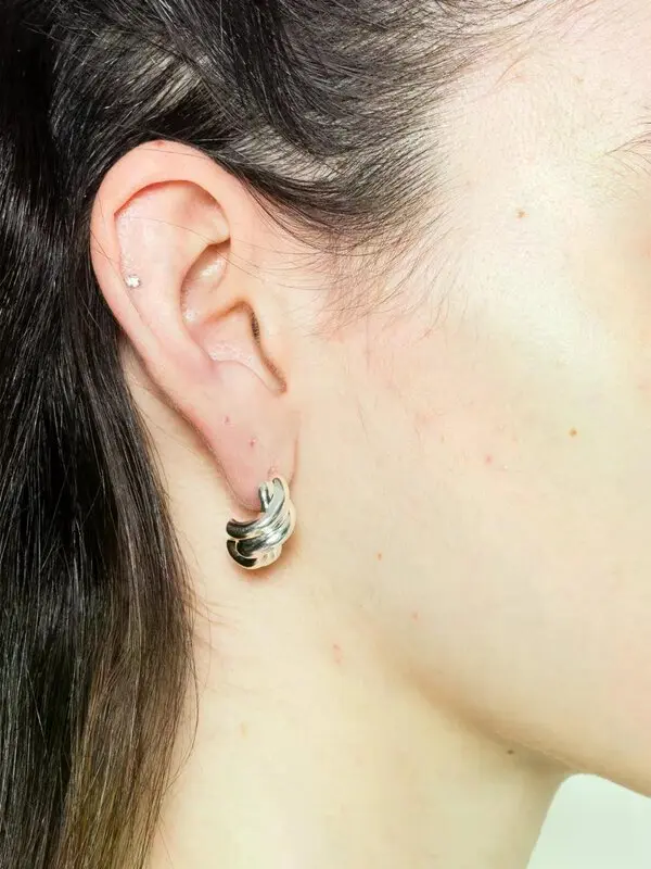 Completedworks Kettle Knot Earrings - Silver