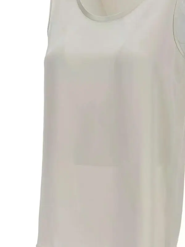 Max Mara Round-neck Top - Neutrals