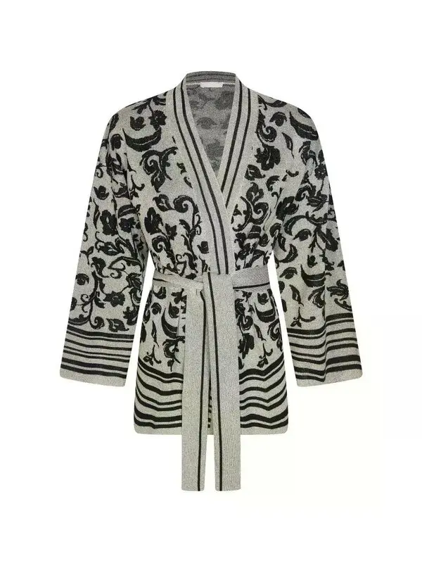 Liu Jo Floral Stripe Cardigan
