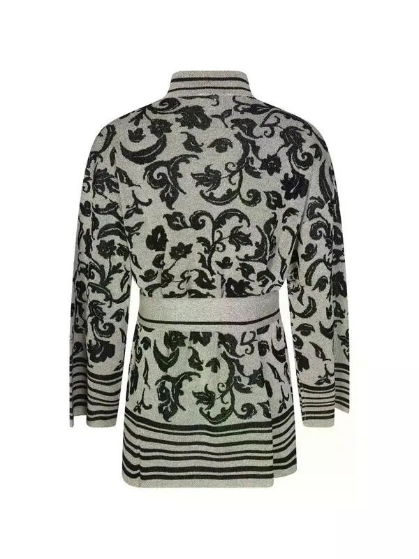 Liu Jo Floral Stripe Cardigan