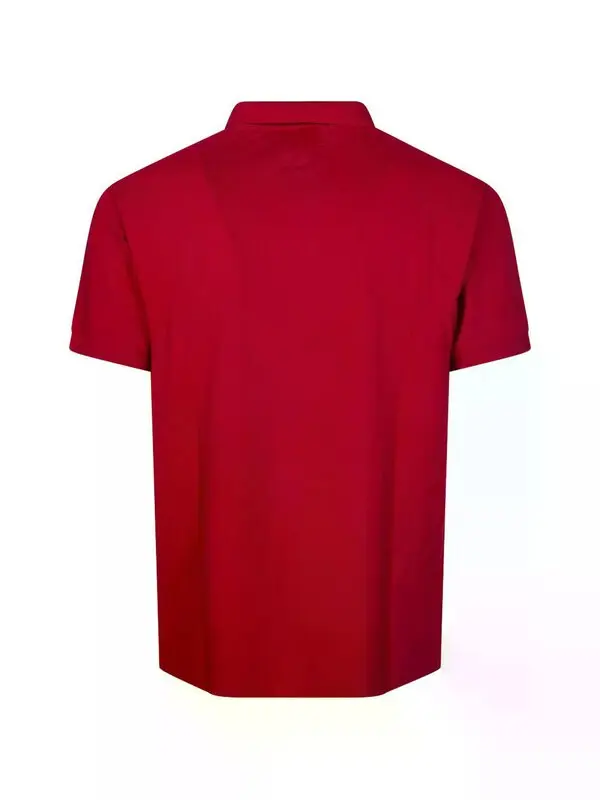 SUN 68 Logo-embroidery Polo Shirt - Red