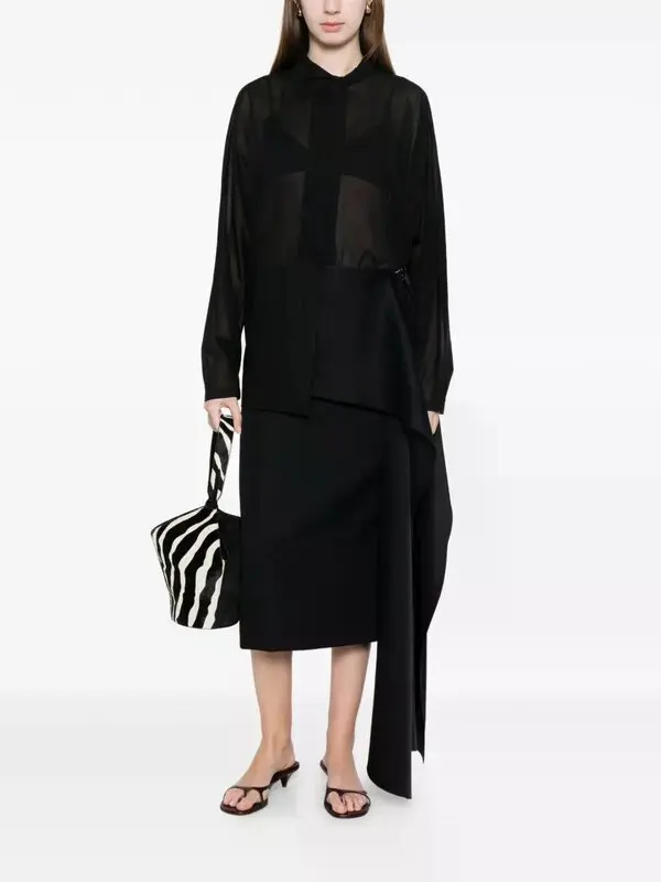Carven Pearl-appliqué Shirt