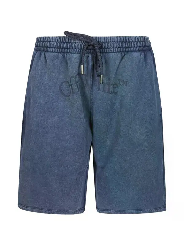 Off-White Cotton Shorts