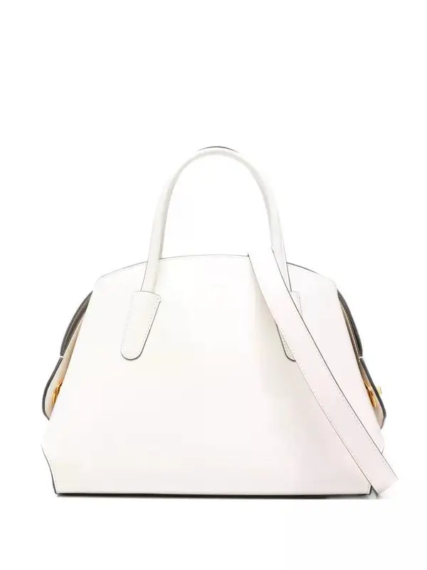 COCCINELLE Leather Tote Bag - White