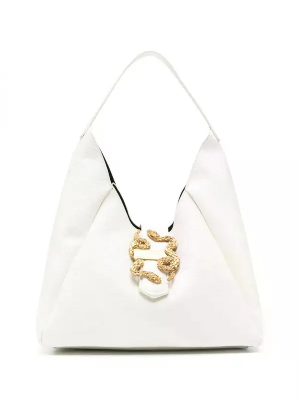 Just Cavalli Appliqué Tote Bag - White