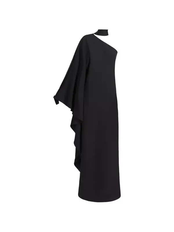 TALLER MARMO Florinda One-shoulder Dress - Black