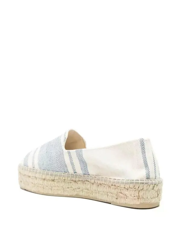 Manebí Striped Espadrilles - Neutrals