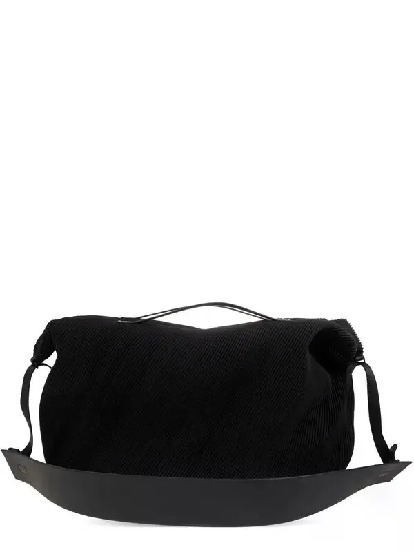 Issey Miyake Pleated Handle Tote Bag - Black