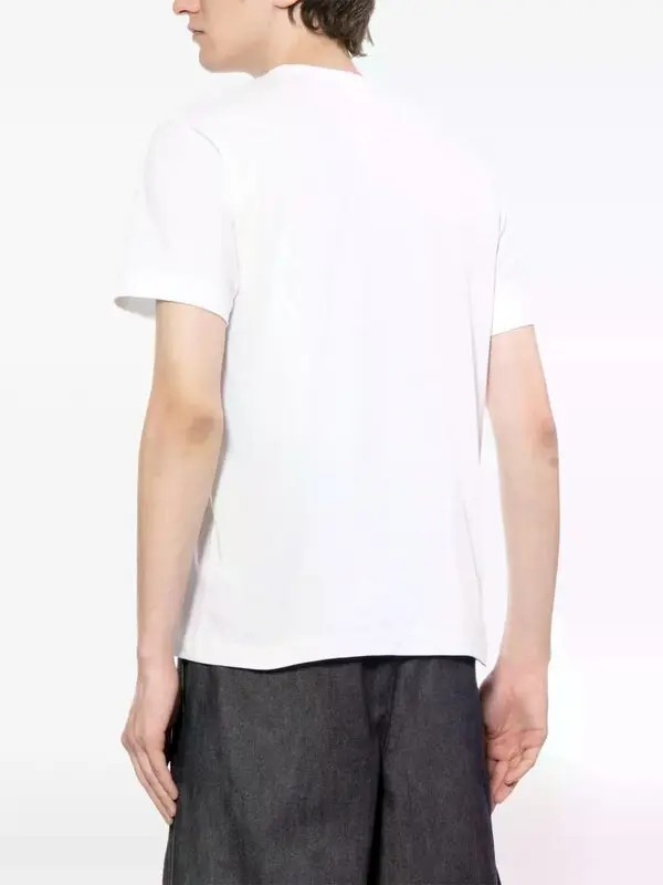 Comme Des Garçons Graphic Print Round-neck T-shirt