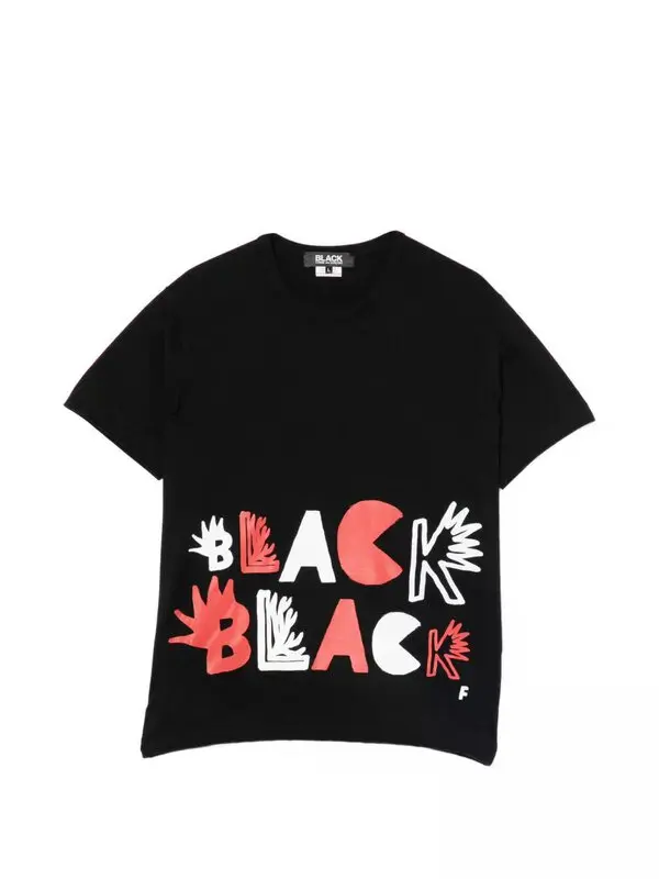 Comme Des Garçons Logo Graphic Print T-shirt