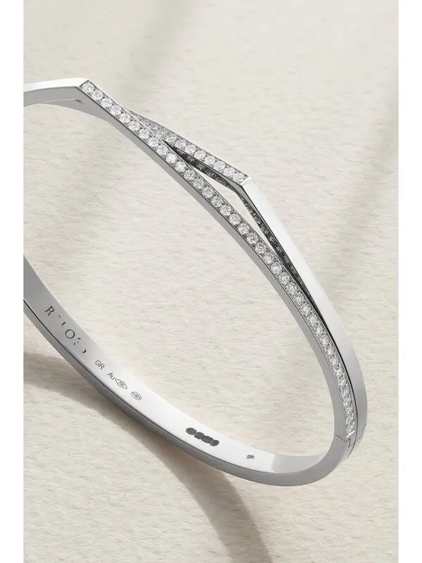 REPOSSI Antifer 18-karat White Diamond Bracelet