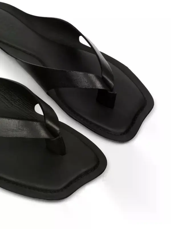 MAISON MARGIELA Leather Anatomic Flip Flops