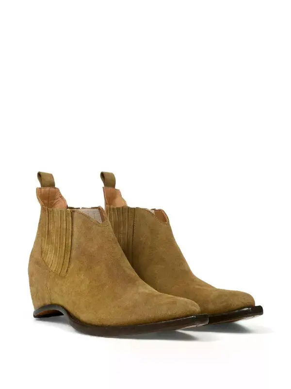MAISON MARGIELA Heel-less Western Chelsea Boots - Neutrals