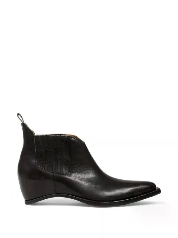 MAISON MARGIELA Heel-less Chelsea Boots - Brown
