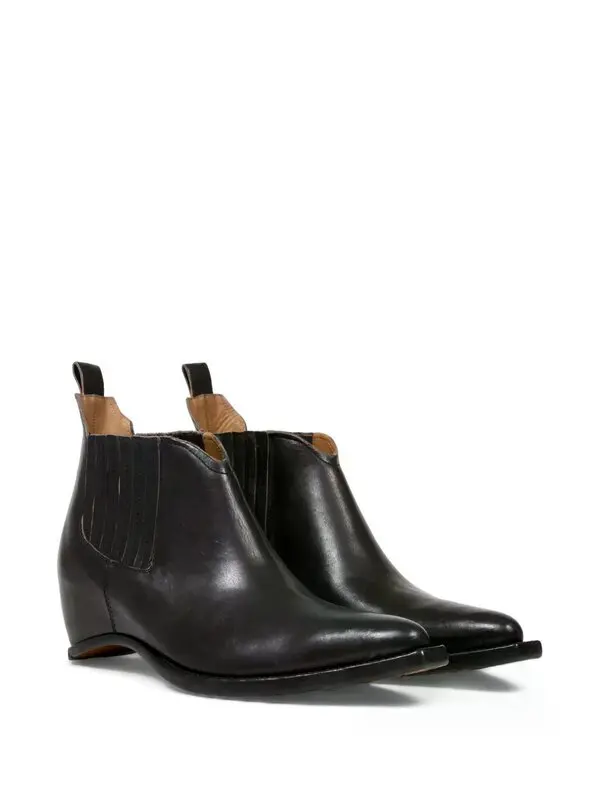 MAISON MARGIELA Heel-less Chelsea Boots - Brown