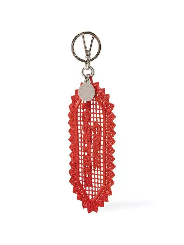 Stella McCartney Come Together Crochet Keyring - Red
