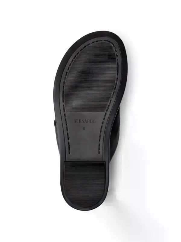 Bernardo Salt Thong Flat Sandals - Black