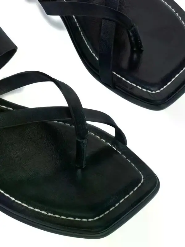Bernardo Ocana Thong Sandals - Black