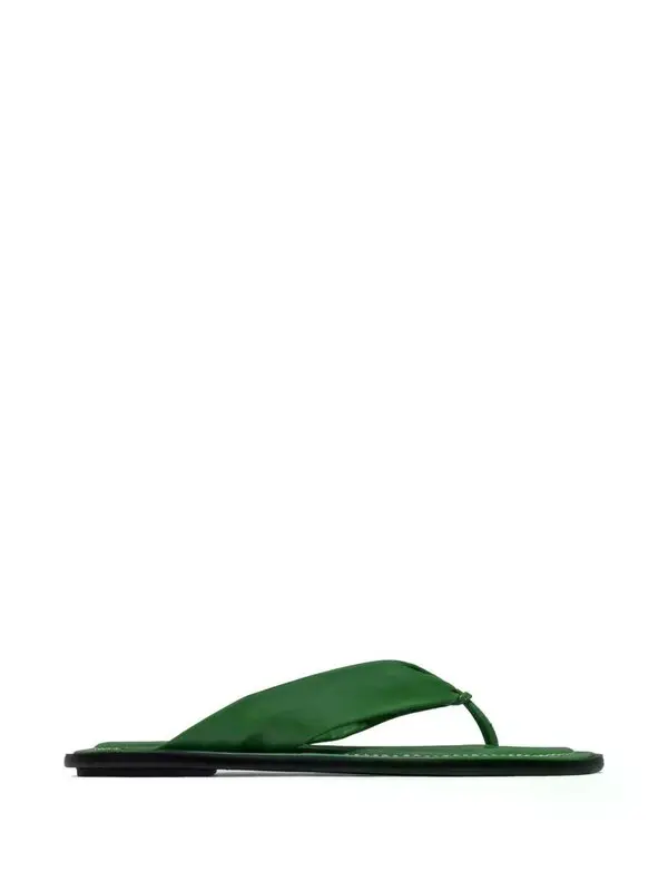 Bernardo Thong Flat Sandals - Green