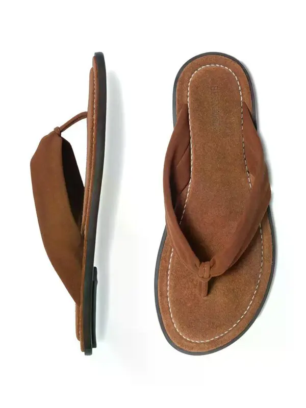 Bernardo Knotted Leather Sandals