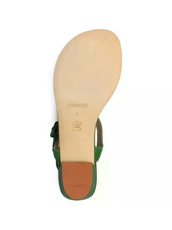 Bernardo Goya Buckle Sandals - Green