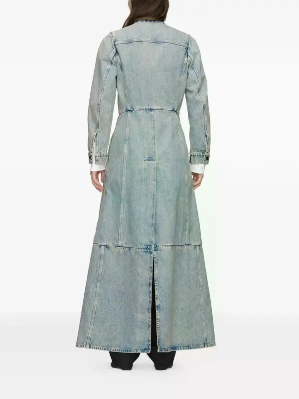 MAISON MARGIELA Patchwork Tie-detail Maxi Coat