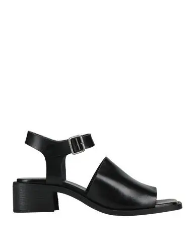 Moma Calfskin Sandals - Black