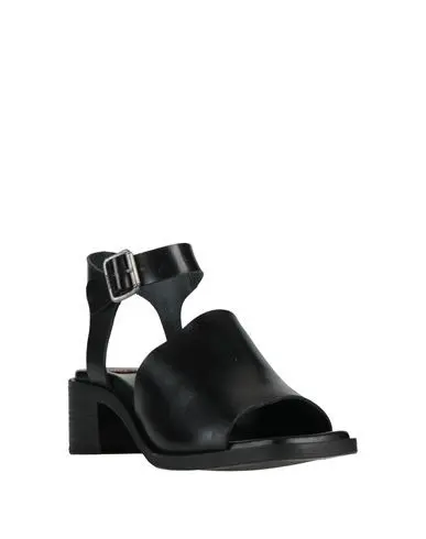 Moma Calfskin Sandals - Black