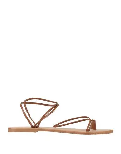 ALEX RIVIÈRE STUDIO X MANEBÍ Thong Sandals - Tan