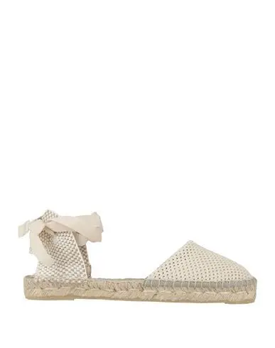 Manebí Textile Fiber Espadrilles - Cream