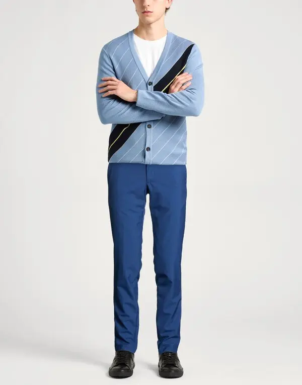 TOMBOLINI Tapered Virgin Wool-blend Trousers