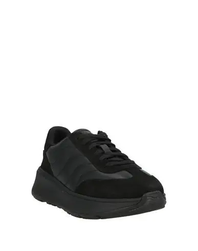 Fitflop Low-top Leather Sneakers - Black