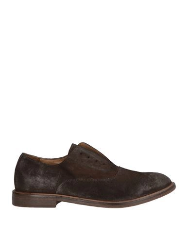 Moma Leather Lace-up Oxford Shoes - Brown