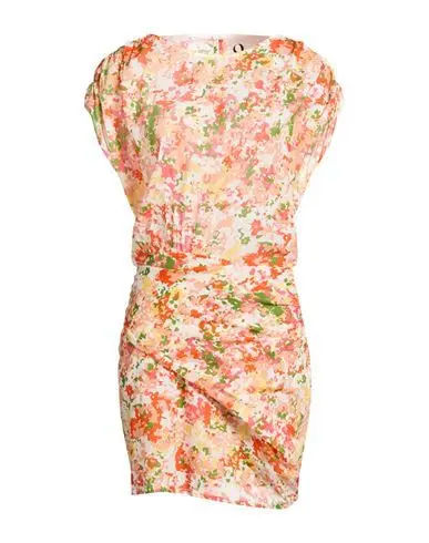 8PM Camouflage-print Mini Dress - Orange