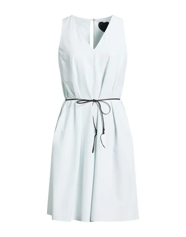 RRD Sleeveless V-neck Midi Dress With Belt