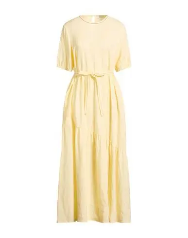 Peserico Linen Maxi Dress With Belt
