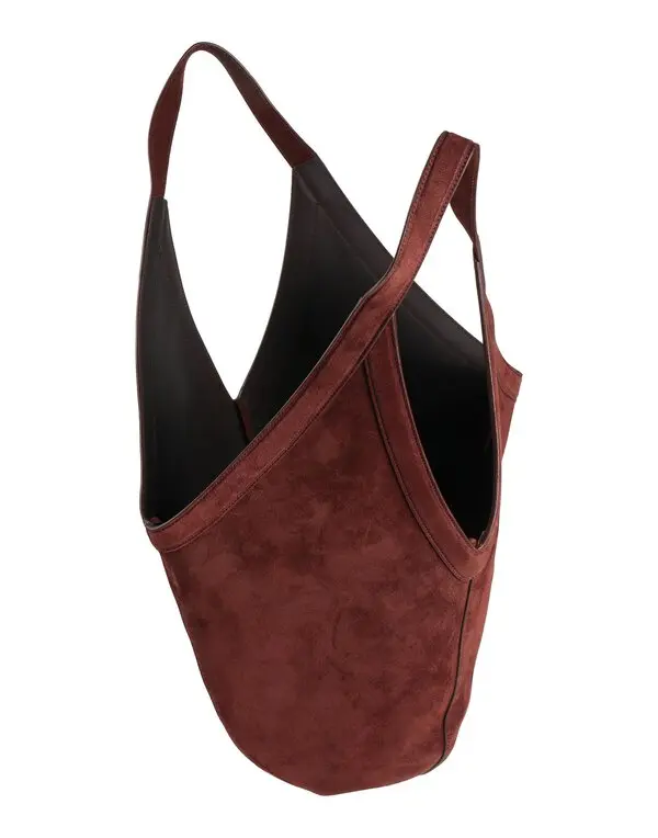 MANSUR GAVRIEL Chocolate Leather Hobo Bag - Brown
