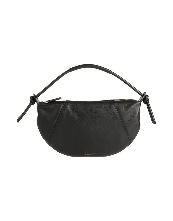 MANSUR GAVRIEL Mini Fortuna Leather Handbag - Black